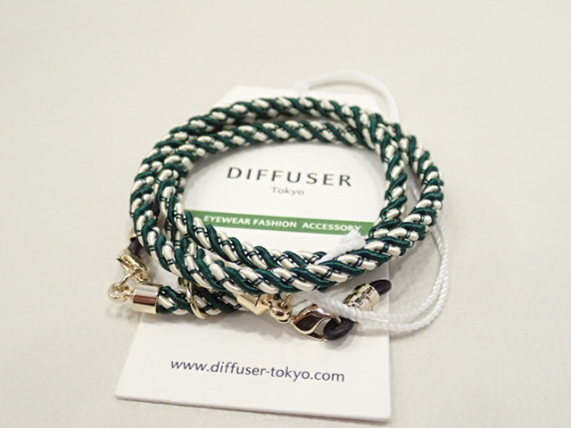 DIFFUSER(ディフューザー) SG1057 EDO TWIN BRACECODE グラスコード新作入荷 ｜ oomiya和歌山本店アイウェアブログ