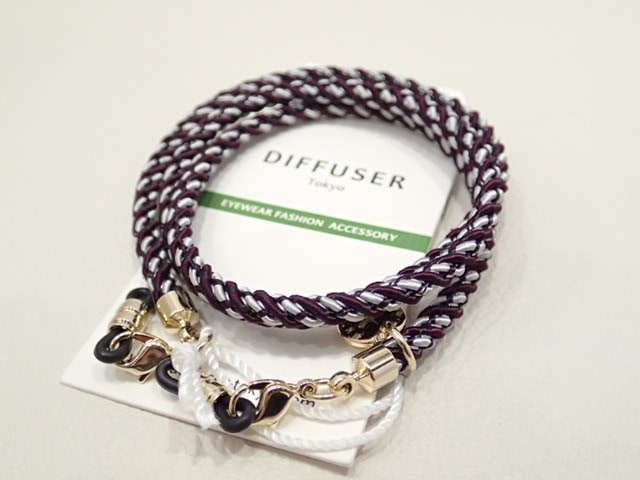 DIFFUSER(ディフューザー) SG1057 EDO TWIN BRACECODE グラスコード新作入荷 ｜ oomiya和歌山本店アイウェアブログ