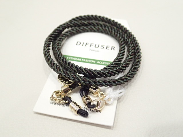 DIFFUSER(ディフューザー) SG1057 EDO TWIN BRACECODE グラスコード新作入荷 ｜ oomiya和歌山本店アイウェアブログ