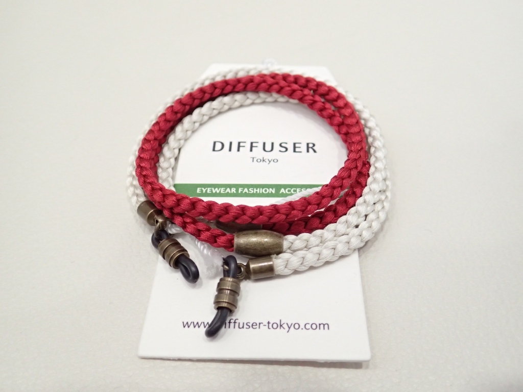 DIFFUSER(ディフューザー) TWO TONE SILKY GLASS CODE グラスコード ｜ oomiya和歌山本店アイウェアブログ