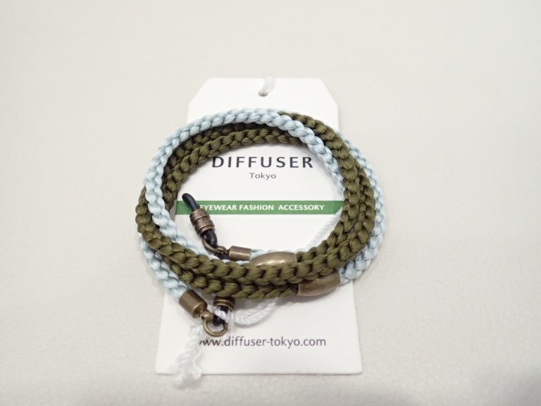 DIFFUSER(ディフューザー) TWO TONE SILKY GLASS CODE グラスコード ｜ oomiya和歌山本店アイウェアブログ