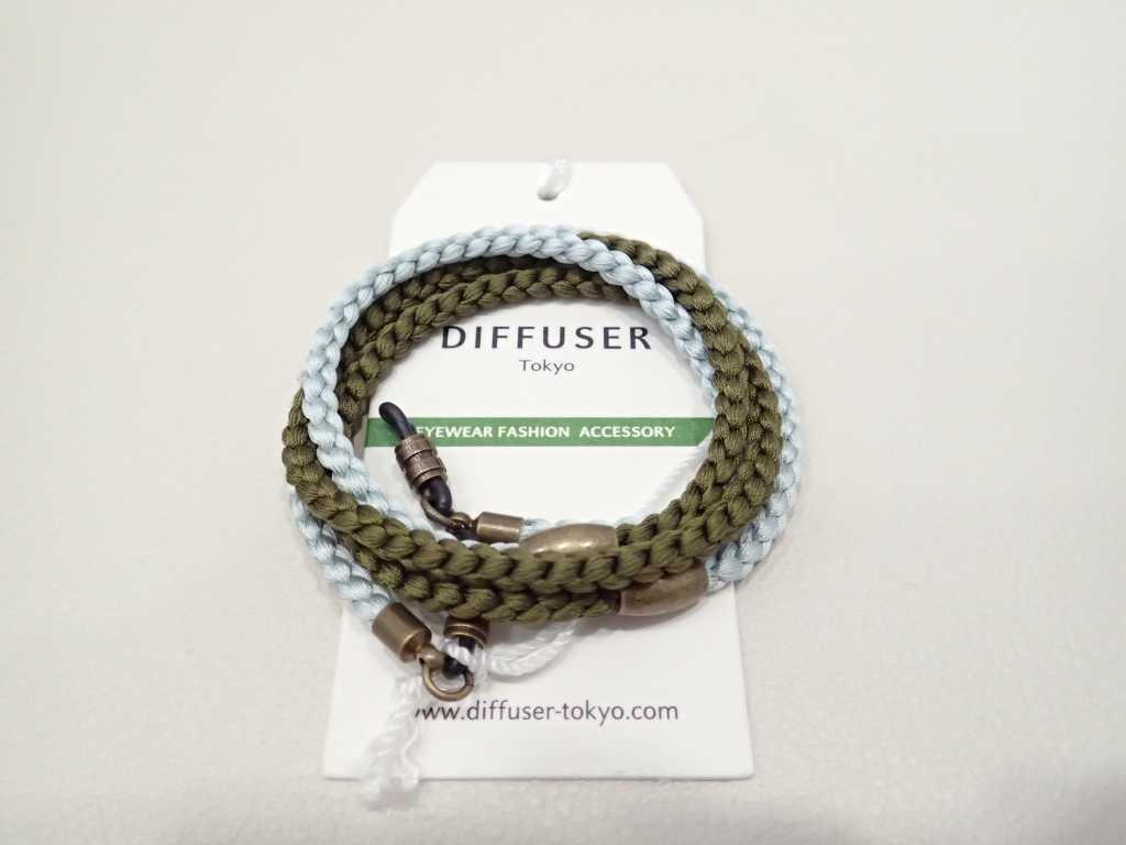 DIFFUSER(ディフューザー) TWO TONE SILKY GLASS CODE グラスコード ｜ oomiya和歌山本店アイウェアブログ