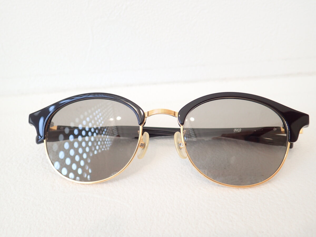 柔らかい印象のサーモントブローフレーム｜999.9（フォーナインズ）【M-45】 ｜ oomiya和歌山本店アイウェアブログ