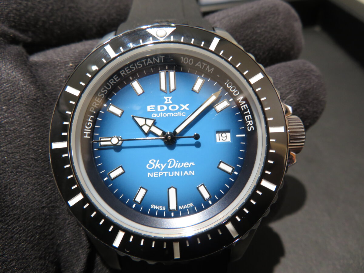 【EDOX】海の神からインスピレーションを受けて誕生～ネプチュニアンオートマティック～ ｜ oomiya 鹿児島店ブログ