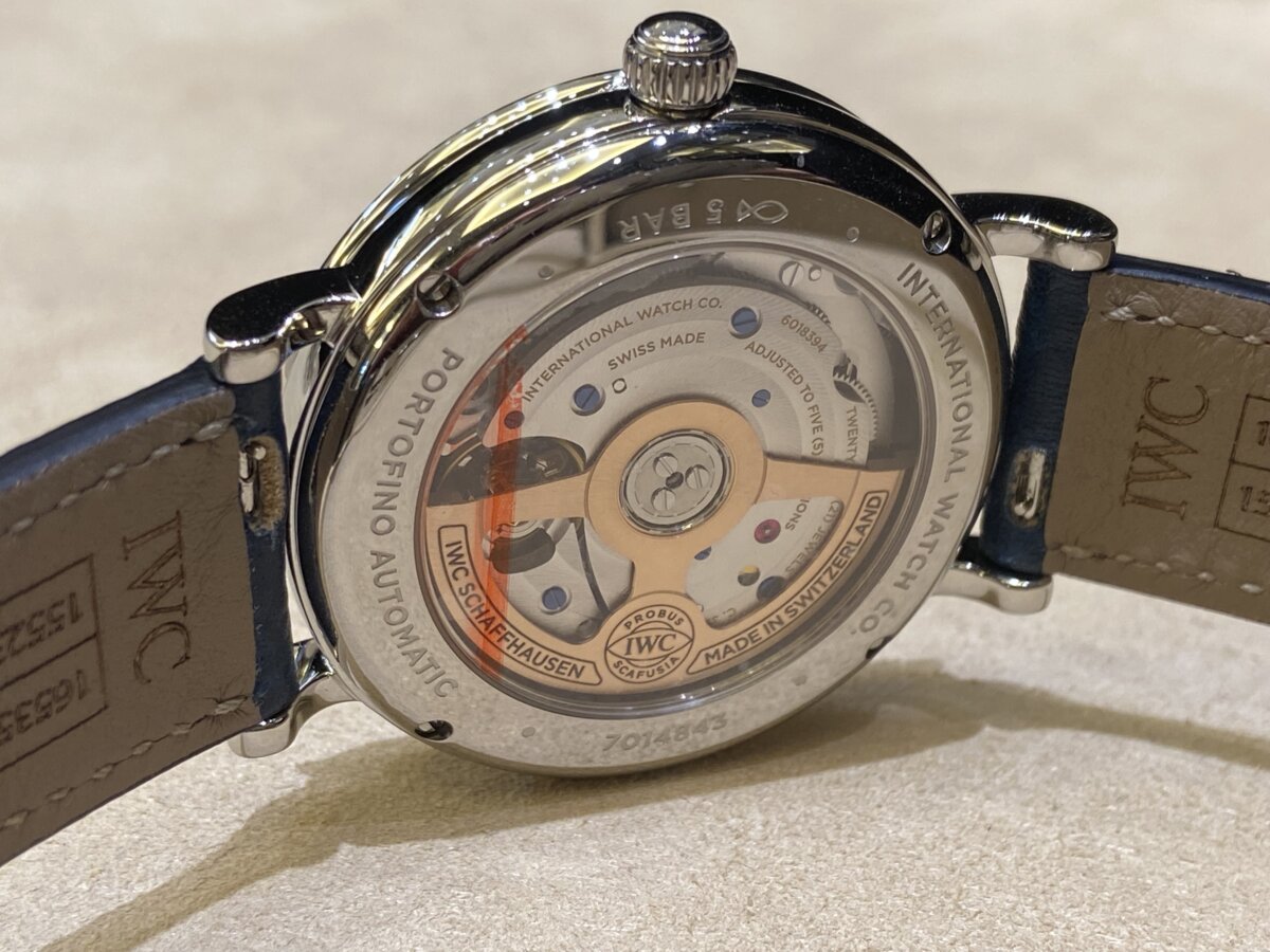 IWC 最新モデル入荷情報 「ポートフィノ・オートマティック37」（IW658601） ｜ oomiya 心斎橋店ブログ - 正規輸入時計専門店