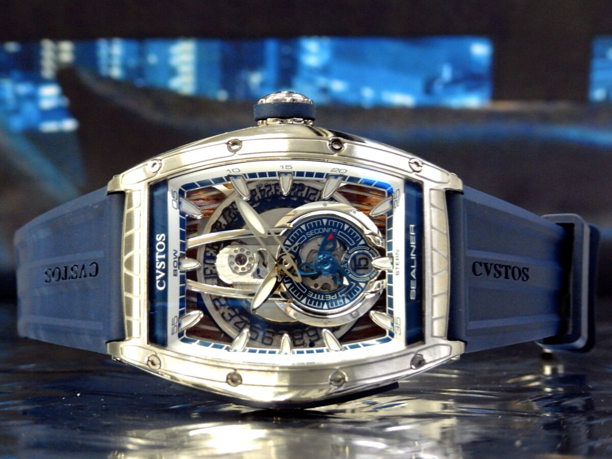 ラグジュアリースポーツウォッチ、CVSTOS（クストス）「チャレンジ シーライナー P-S オートマティック」 ｜ oomiya 心斎橋店ブログ - 正規輸入時計専門店