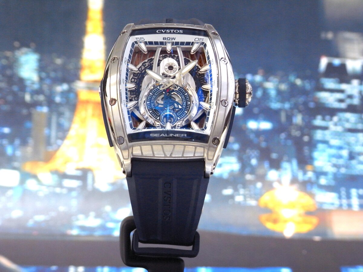 ラグジュアリースポーツウォッチ、CVSTOS（クストス）「チャレンジ シーライナー P-S オートマティック」 ｜ oomiya 心斎橋店ブログ - 正規輸入時計専門店