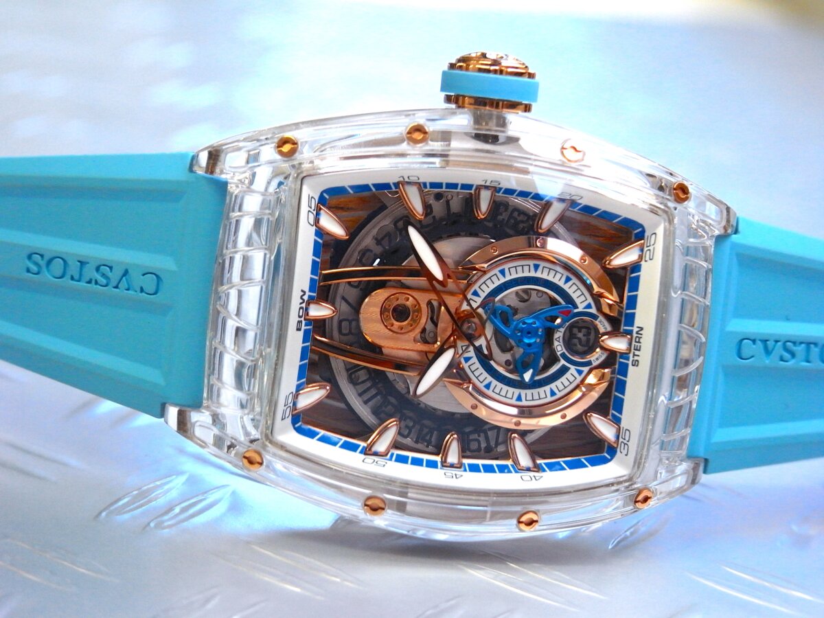 「限定版！CVSTOS（クストス） チャレンジ シーライナー P-S：サファイアの魅力を解き明かす」 ｜ oomiya 心斎橋店ブログ - 正規輸入時計専門店