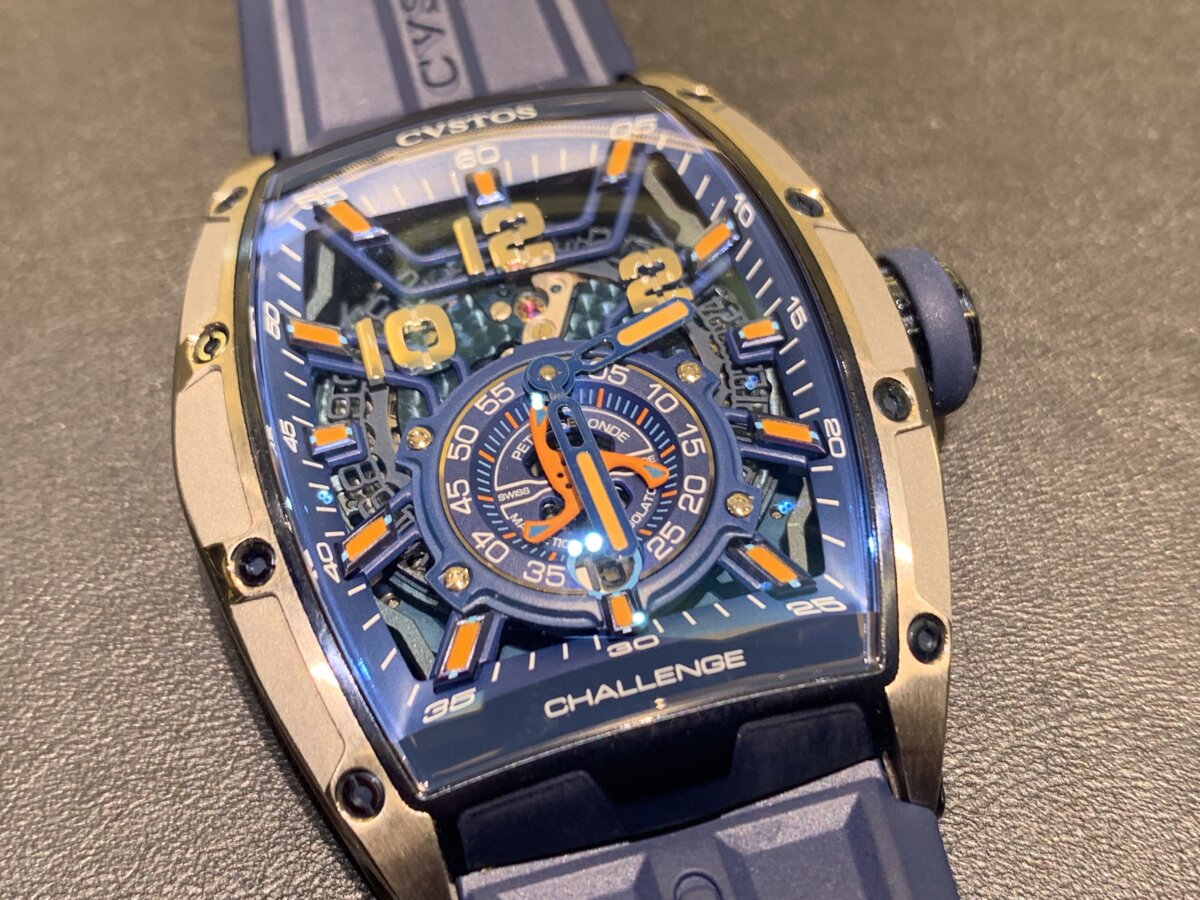 装着感抜群のスケルトンウォッチ CVSTOS【チャレンジ ジェットライナーⅡ P-S オートマティック】 ｜ oomiya 心斎橋店ブログ - 正規輸入時計専門店