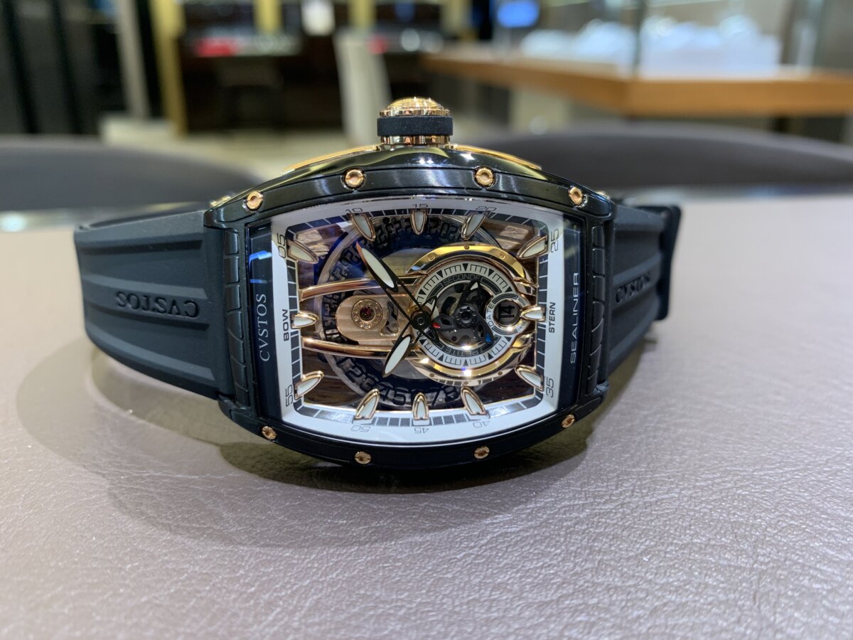 ゴージャスで高級感満載のスケルトンウォッチCVSTOS【チャレンジ シーライナー P-S オートマティック】 ｜ oomiya 心斎橋店ブログ - 正規輸入時計専門店