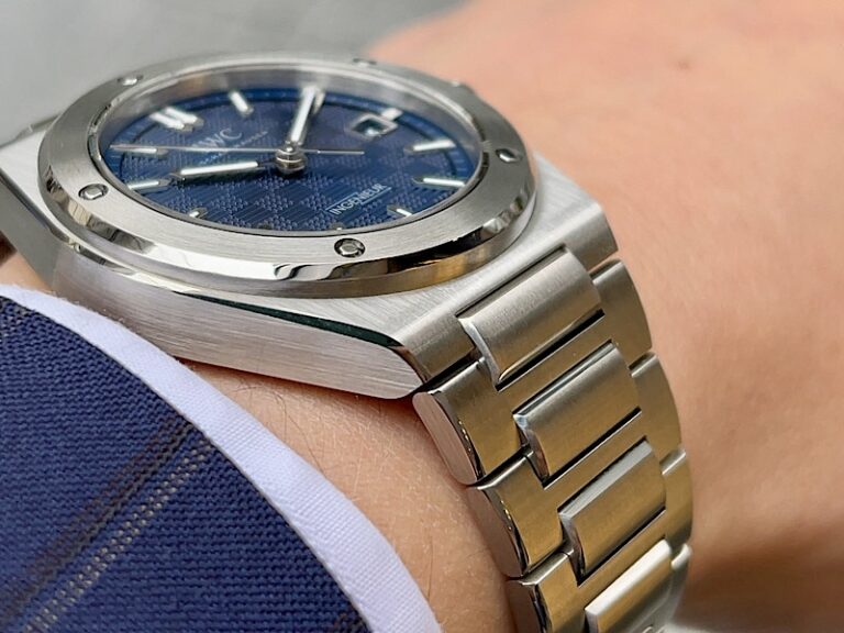 爽やかなブルーダイアルのラグスポウォッチ？？”インヂュニア・オートマティック 40”（IW328907）～IWC～ ｜ oomiya 心斎橋店ブログ - 正規輸入時計専門店